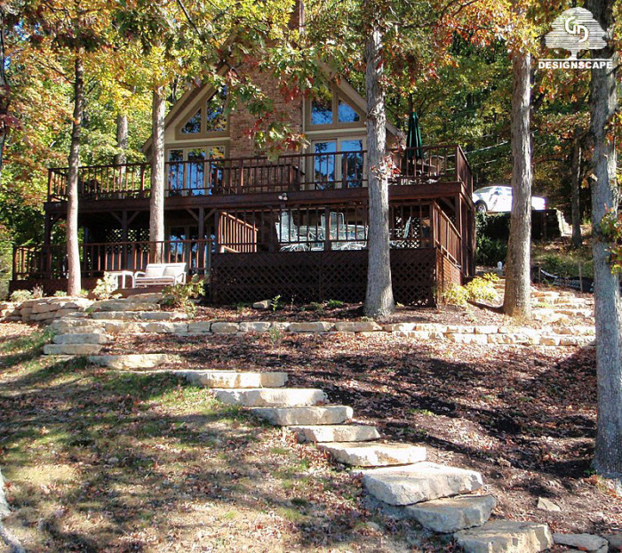 Indiana Limestone Steps – DESIGNSCAPE